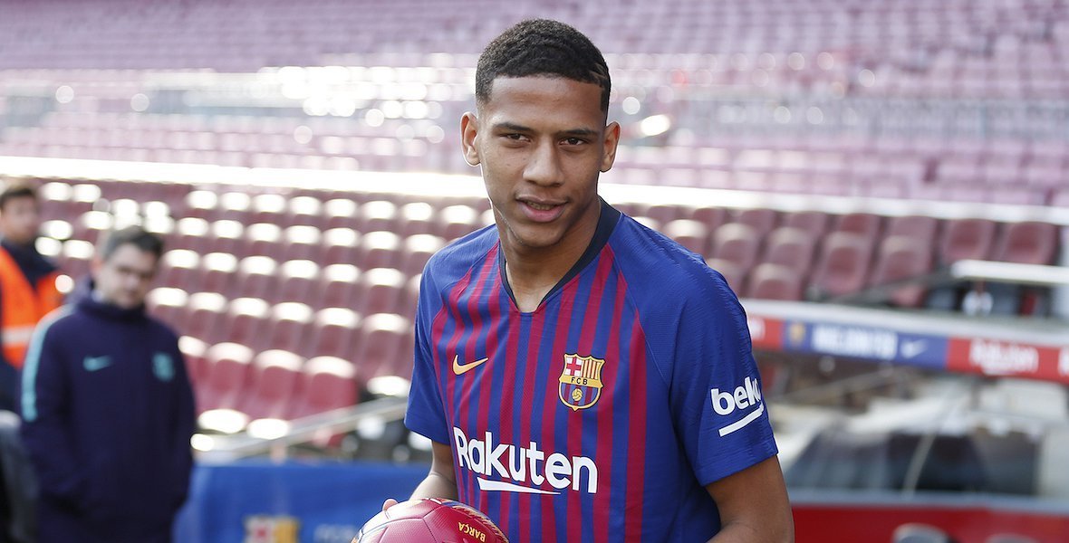 Jean-Clair Todibo llega al Barcelona 'a aprender y mejorar'